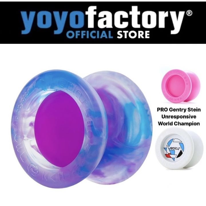 Yoyofactory Replay PRO yo-yo by World Champion Plastic Unresponsive ...