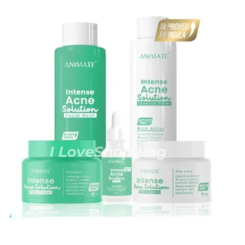 Animate Acne Solution Series 5 in 1 Paket Perawatan Untuk Kulit Acne / Berjerawat | Lazada Indonesia