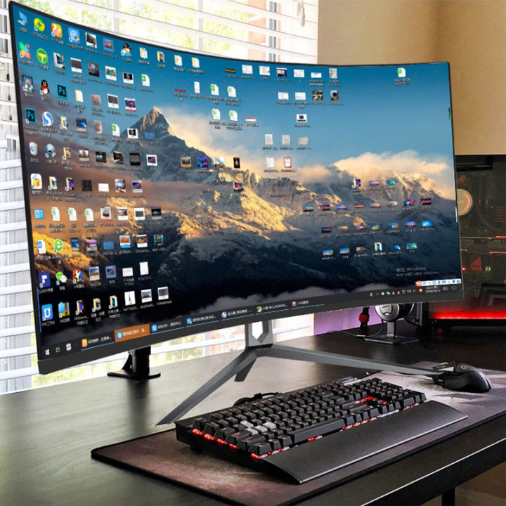 Computer monitor 27-inch 144HZ curved surface 24-inch 4KHDMI19/22 ...