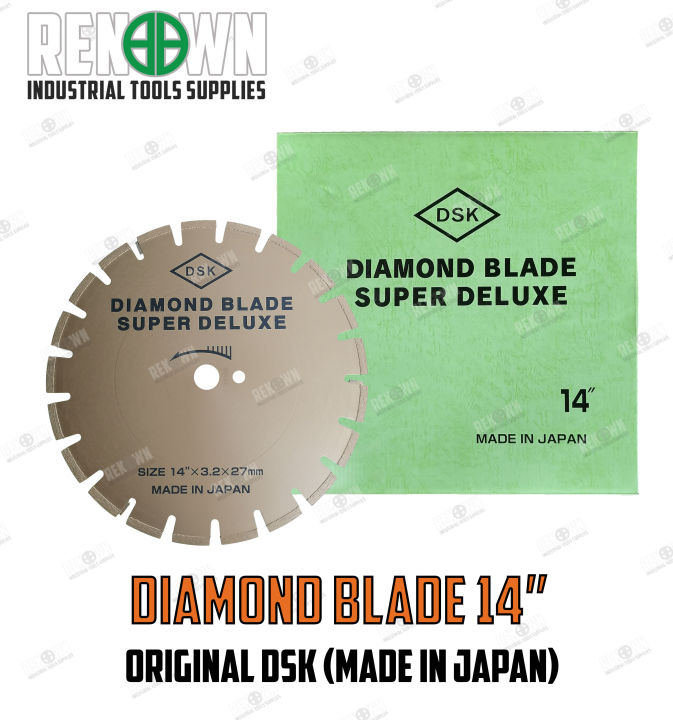 Original DSK Concrete Cutter Diamond Blade 14" - 16" | Lazada PH