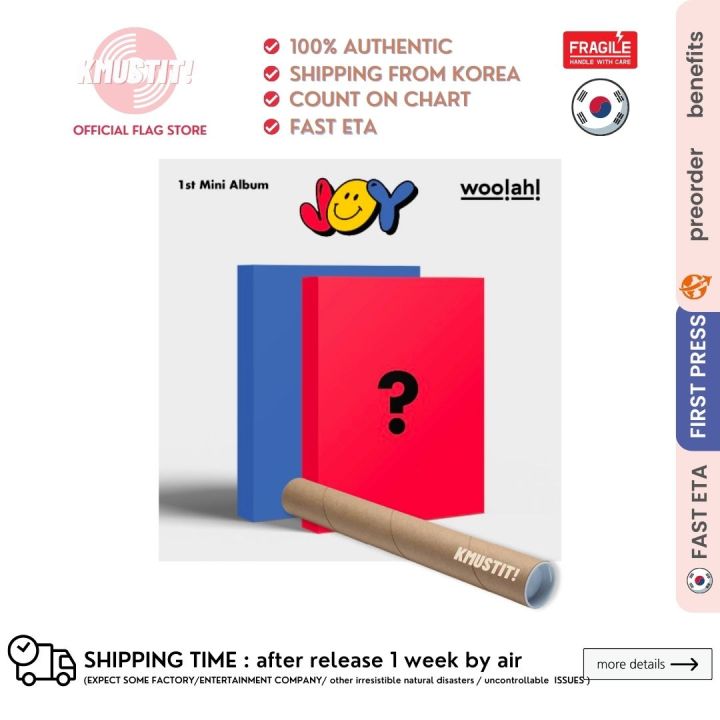 woo!ah! (WOOAH !) - JOY (1ST MINI ALBUM ) INJOY ENJOY ⭐️KMUSTIT kpop ...