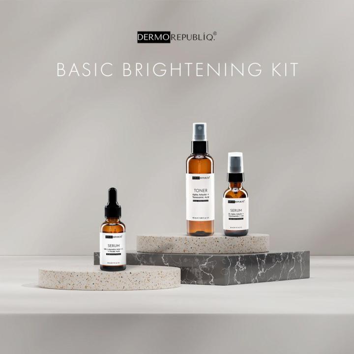 Dermorepubliq Basic Brightening Kit | Lazada PH