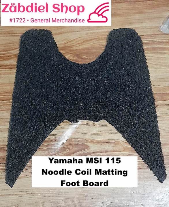 Yamaha Mio Soul i 115/MSI 115 Footboard Matting Noodle Coil Step Board ...