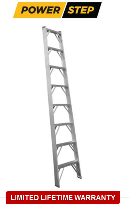 Power Step Aluminum Straight Ladder 9ft | Lazada PH