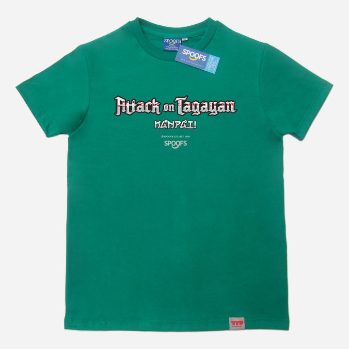 Spoofs Attack on Tagayan Ultramarine Green For Men/Unisex | Lazada PH