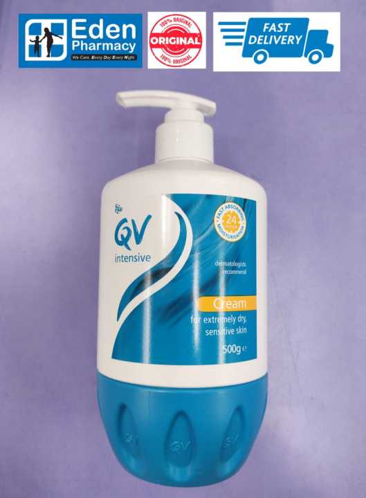 QV intensive cream (500g) for extremely dry, sensitive skin | Lazada