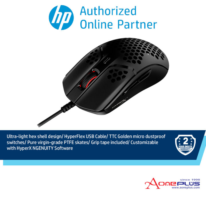 HyperX Pulsefire Haste Gaming Mouse - Black | Lazada