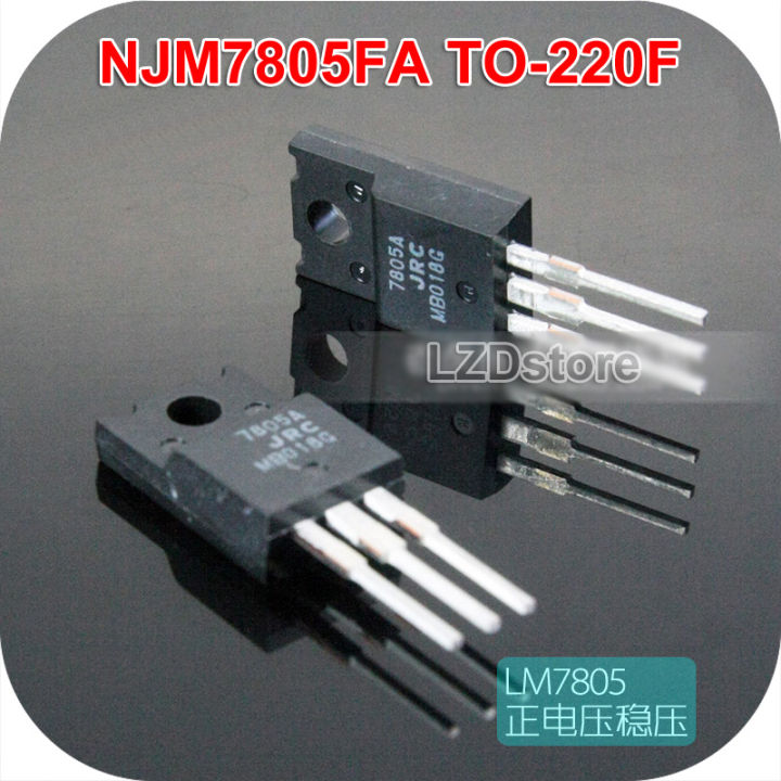 5pcs NJM7805FA TO-220F LM7805 7805A TO220F 1.5A 5V Voltage Regulator IC new original | Lazada PH