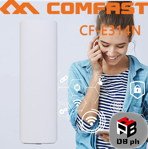 COMFAST CF-E314N V2 300Mbps Wireless Outdoor CPE Bridge 2.4G 2 *14dBi ...