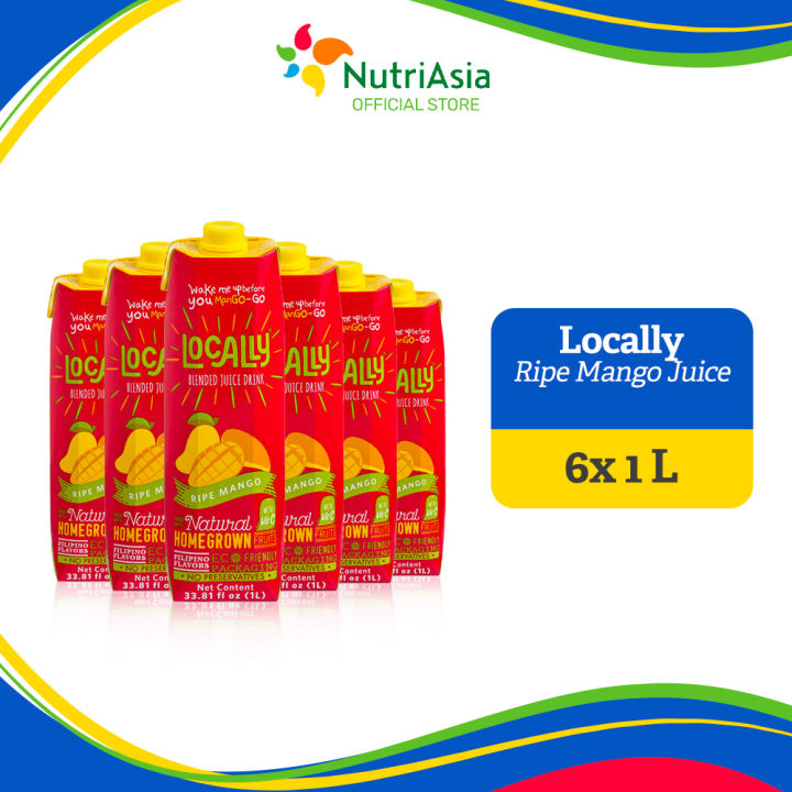 Locally Ripe Mango 1 L Bundle of 6 | Lazada PH