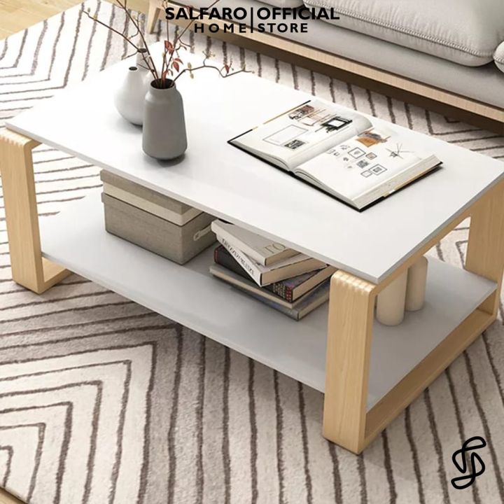 meja ruang tamu minimalis modern estetik aesthetic multifungsi meja ...