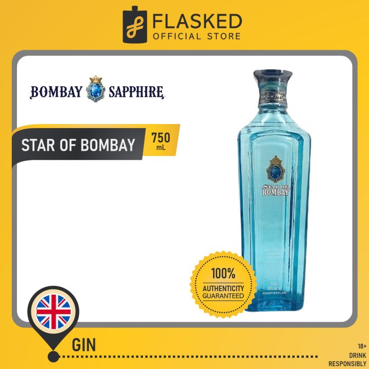 Star of Bombay London Dry Gin 750mL Sapphire | Lazada PH