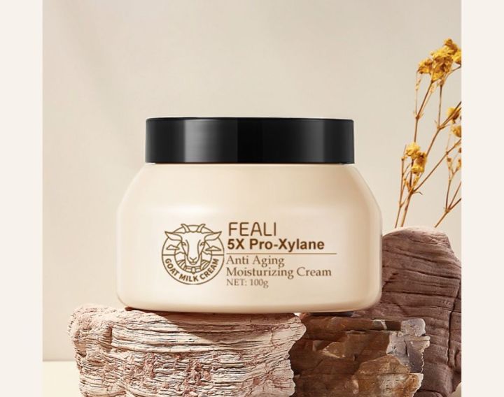 FEALI Moisturizer Cream and Goat Milk Anti-Aging Pelembab Wajah ...