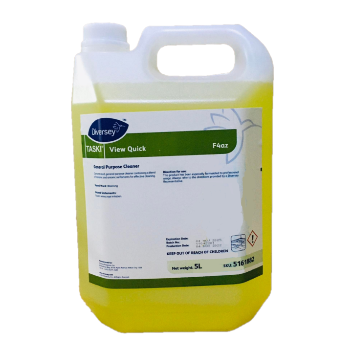 View Quick (Diversey) 5 liters (Dilutable; No rinse Neutral cleaner ...