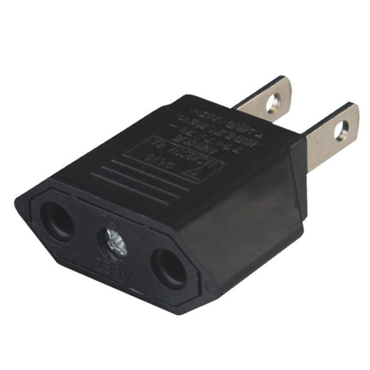 3 Pin Plug UK Euro European Converter EU Travel Mains Power Adapter UK ...