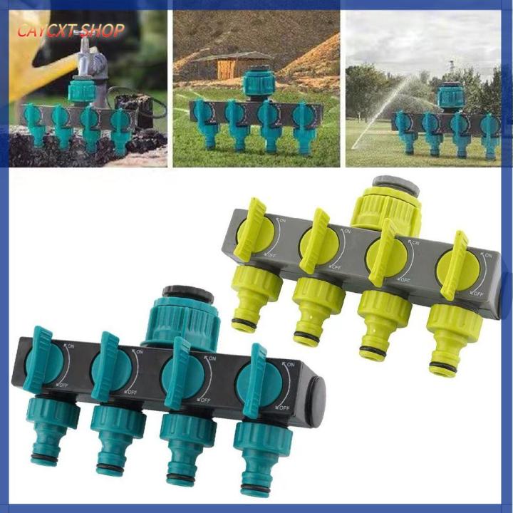 CAYCXT SHOP Diverter 4-Way Faucet Water Distributor with Switch ABS ...