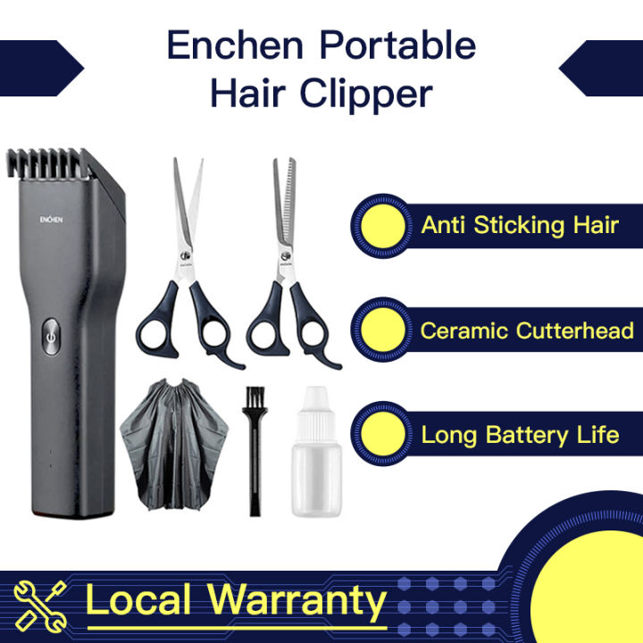 Enchen Boost Wireless Electric Cordless Hair Clipper Set 3 in 1 Free ...