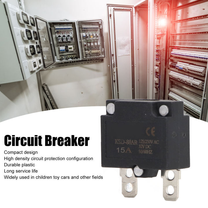 Auto Reset Overload Protector Children Ride On Car Circuit Breaker ...