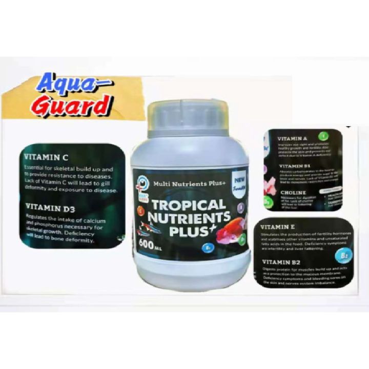 Aqua Guard Tropical Nutrients Plus 600ml | Lazada