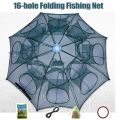Folding Umbrella Fish Net Shrimp Cage Crab Trap Cast Fishing Tool 10 16 ...