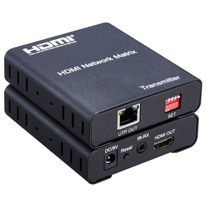 120m HDMI Network Matrix Video Transmitter Receiver Switch Splitter ...