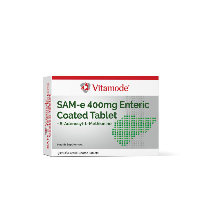 VITAMODE Sam-e 400mg enteric coated tablet | Lazada