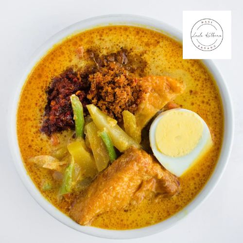 [Leila Katheera Nasi Padang] Lontong + 1 Can Drink [Redeem In Store ...