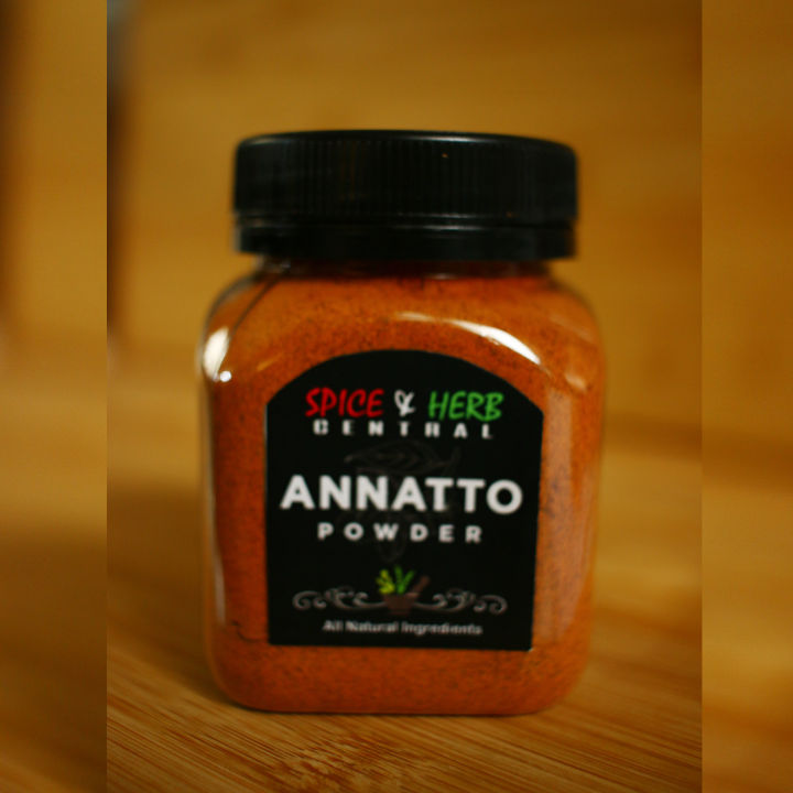 Annatto Powder 100 grams Pure and All Natural by Spice & Herbs Central ...