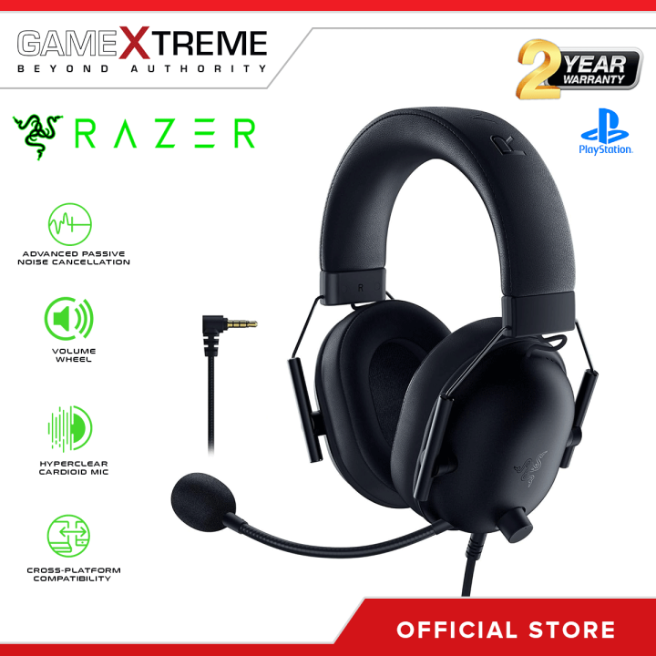 Razer BlackShark V2 X (PlayStation Licensed) Wired Console Esports ...