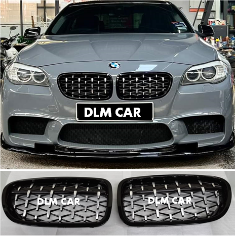 [READY STOCK] BMW f10 5 Series front grille grill diamond Style Front ...