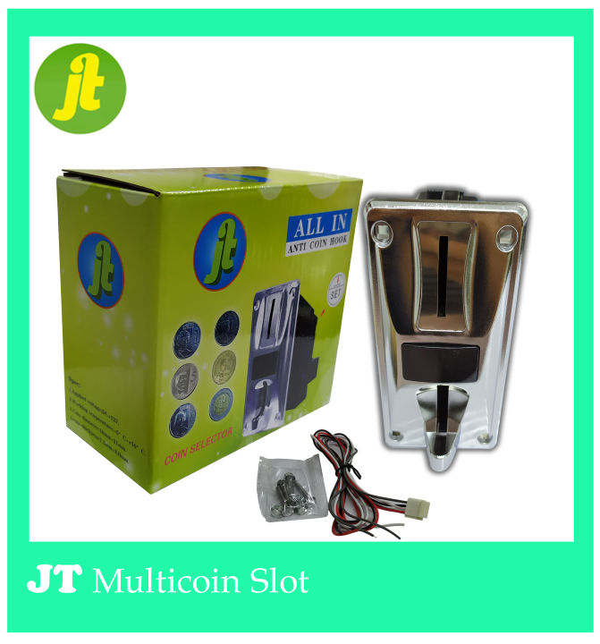 JT MULTI COIN SLOT new design anti hook multi coinslot , coinslot ...