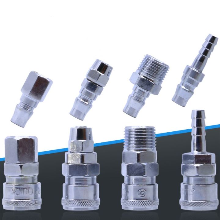 【High-quality】 Pneumatic Fitting Quick Coupler Connector Coupling Air ...