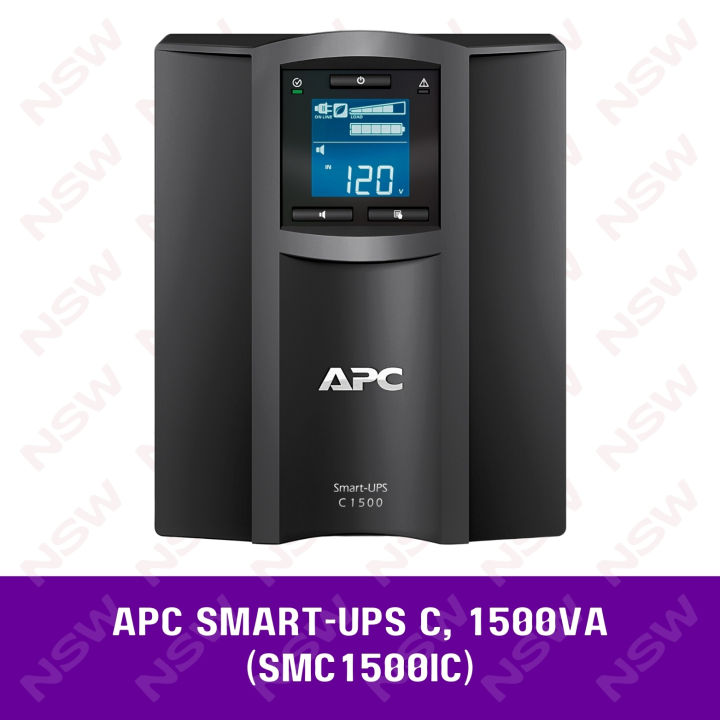 APC Smart-UPS C, Line Interactive - 900W,1000VA (SMC1000IC) or 900W ...