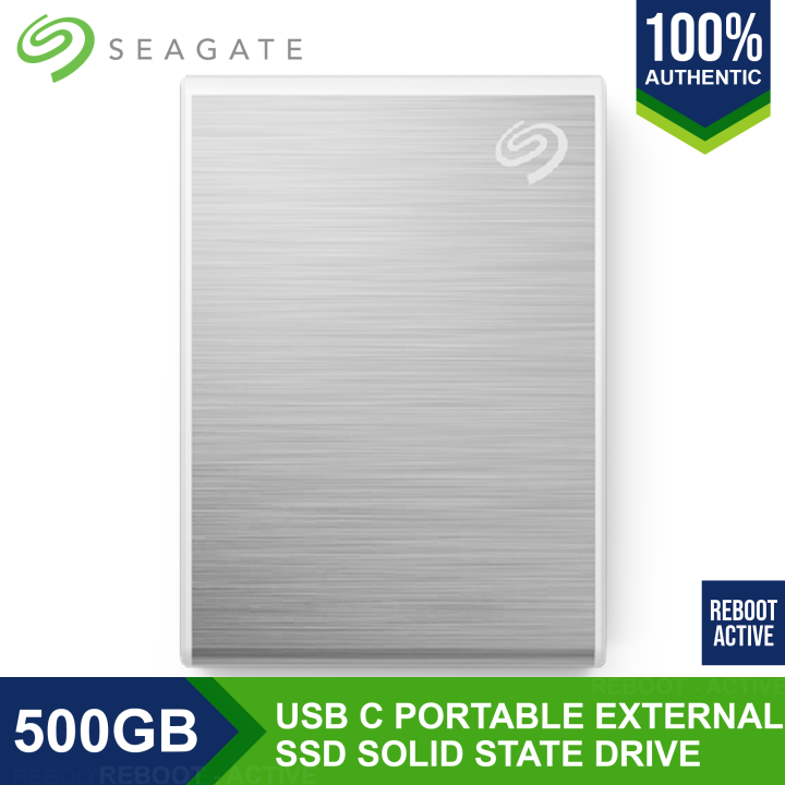 Seagate 500GB One Touch SSD USB C Portable External Solid State Drive ...