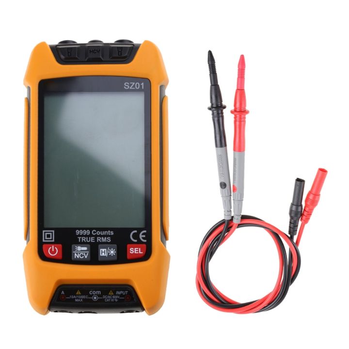 Digital Multimeter Voltmeter Ammeter Ohmmeter with Backlight Portable ...