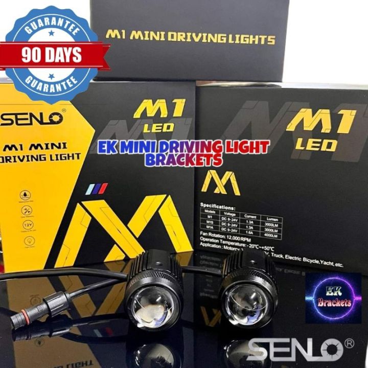 [Hot sales] Senlo M1 Mini driving light V3 White Yellow( 3 modes) 4 ...