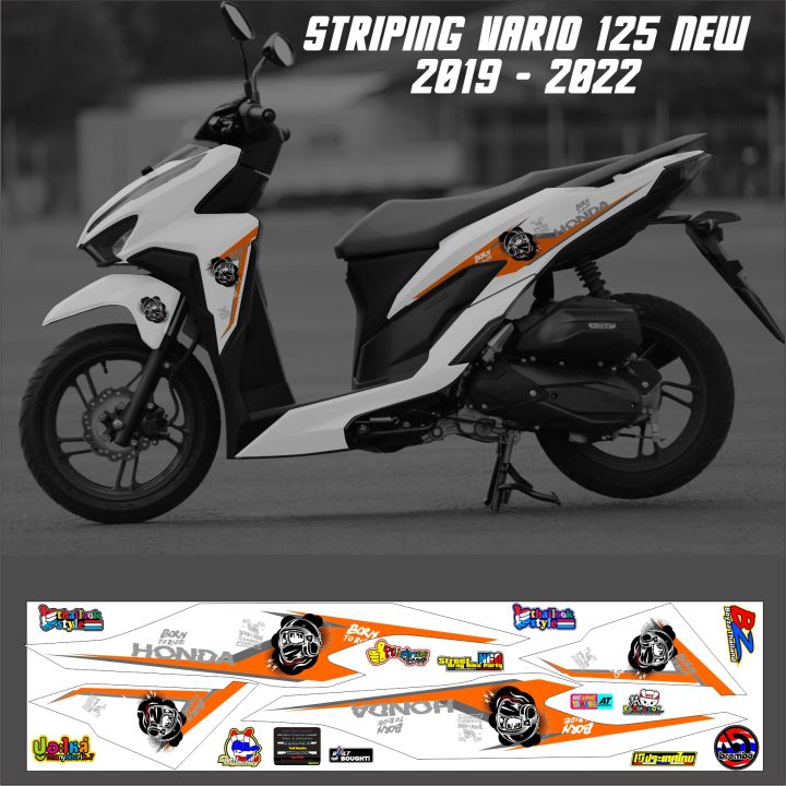 STRIPING MOTOR VARIO 125 NEW TAHUN 2019 - 2022 MODEL BORN TO RIDE ...