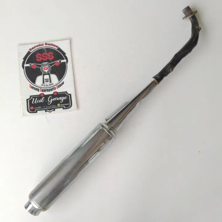 KNALPOT STANDAR VEGA LAMA ORIGINAL COPOTAN KNALPOT VEGA OLD SEKEN ...