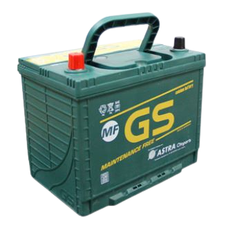 Aki Mobil GS ASTRA MF NS70 12V 65Ah Toyota Kijang Diesel Isuzu Panther ...