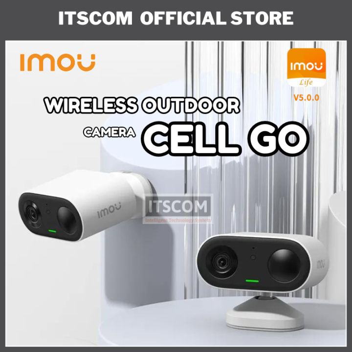 IMOU Cell Go | 3MP H.265 Wi-Fi Battery Camera | 3MP QHD Video ...