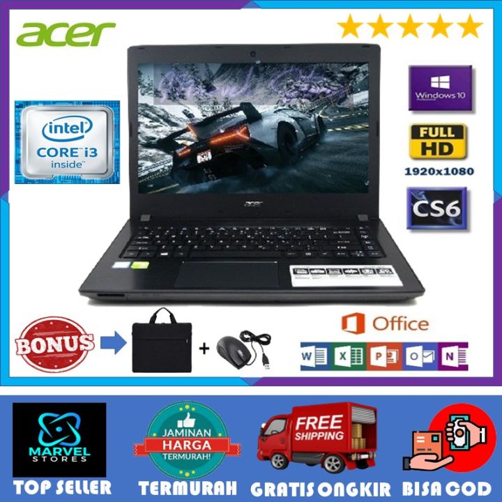 LAPTOP Acer Aspire Core i3 / RAM 8GB - 512 SSD / WIN 10 / 14" INCH / MURAH BERGARANSI! BONUS ...