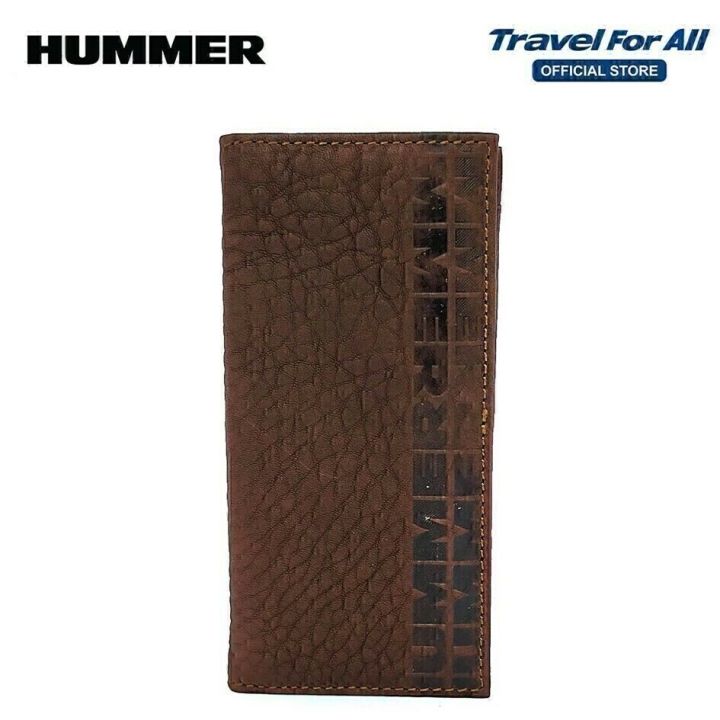 HUMMER Leather Long Wallet - 2 Colors | Lazada
