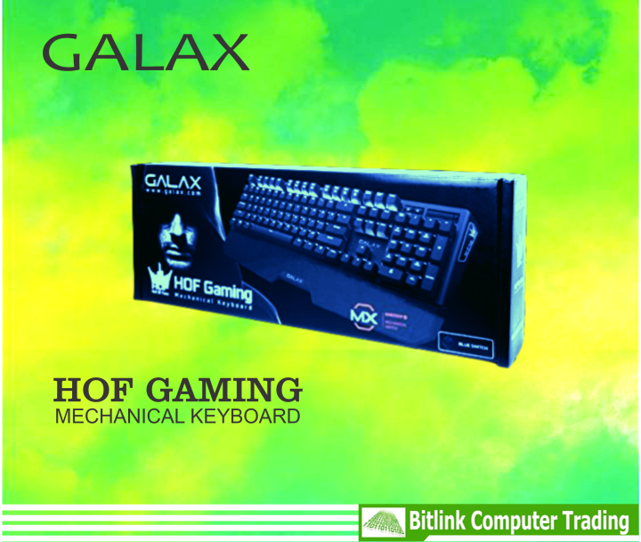 GALAX HOF GAMING MECHANICAL KEYBOARD | Lazada PH