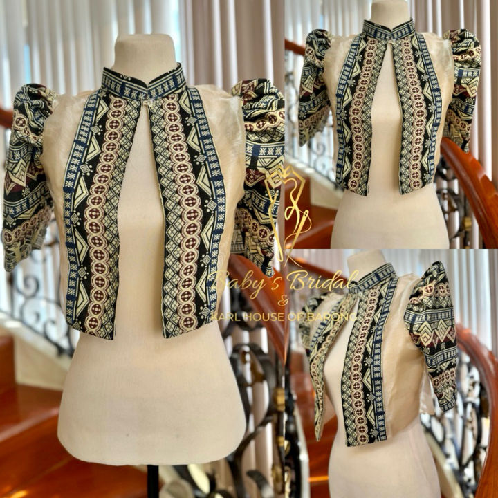 [NOVA Quality] Native/Etnic Filipiniana Bolero—Puff Sleeves | Lazada PH