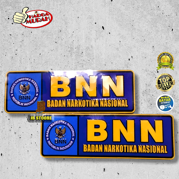 Stiker BNN Panjang Timbul / Sticker Bnn Mobil Motor Timbul / stiker bnn ...