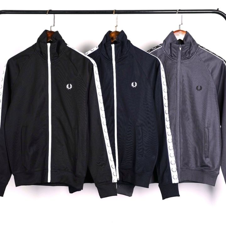 NEW FRED PERRY Fred Perry Autumn Zipper Hoodie Jacket for Men original ...