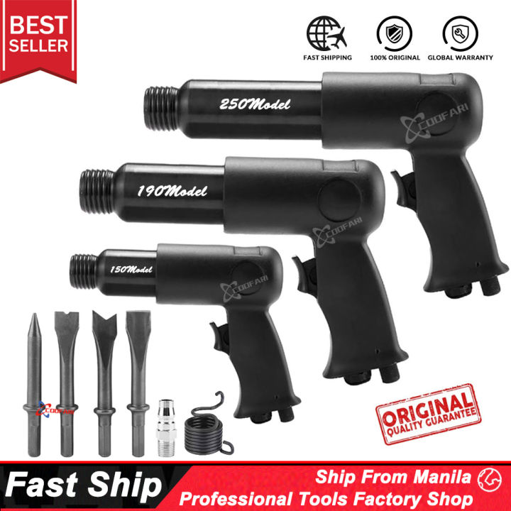 Industrial Air Chisel Pneumatic Hammer Shovel Tool Kit Air Compressor ...