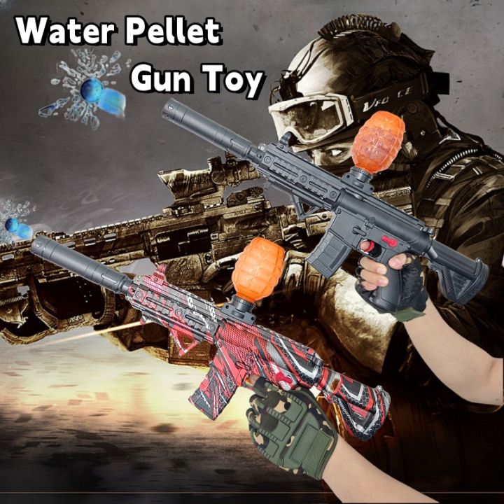 M416 Pistol Simulator Pistol Simulator Kids Crystal Bullet Rifle ...