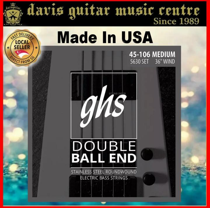 GHS 45-106 Double Ball End Bass String for Steinberger basses Made In ...