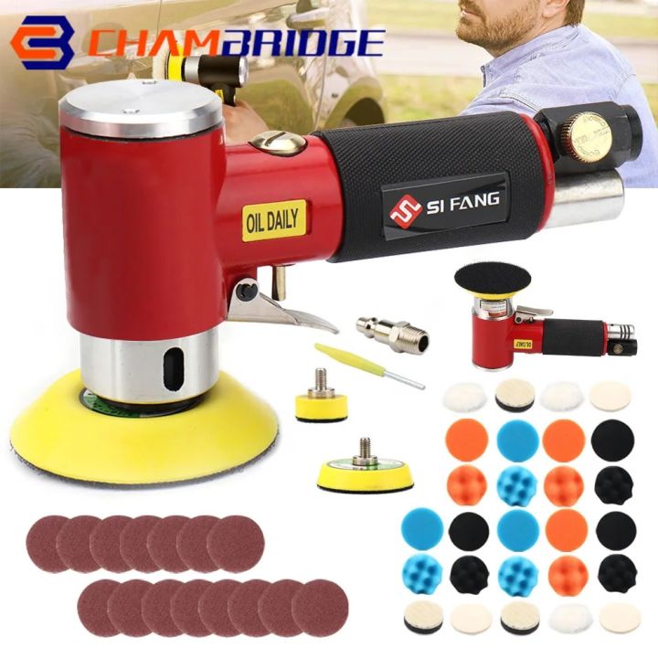2 3 Mini Air Sander Pneumatic Orbital Polisher Hand Sanding Tool Mini ...